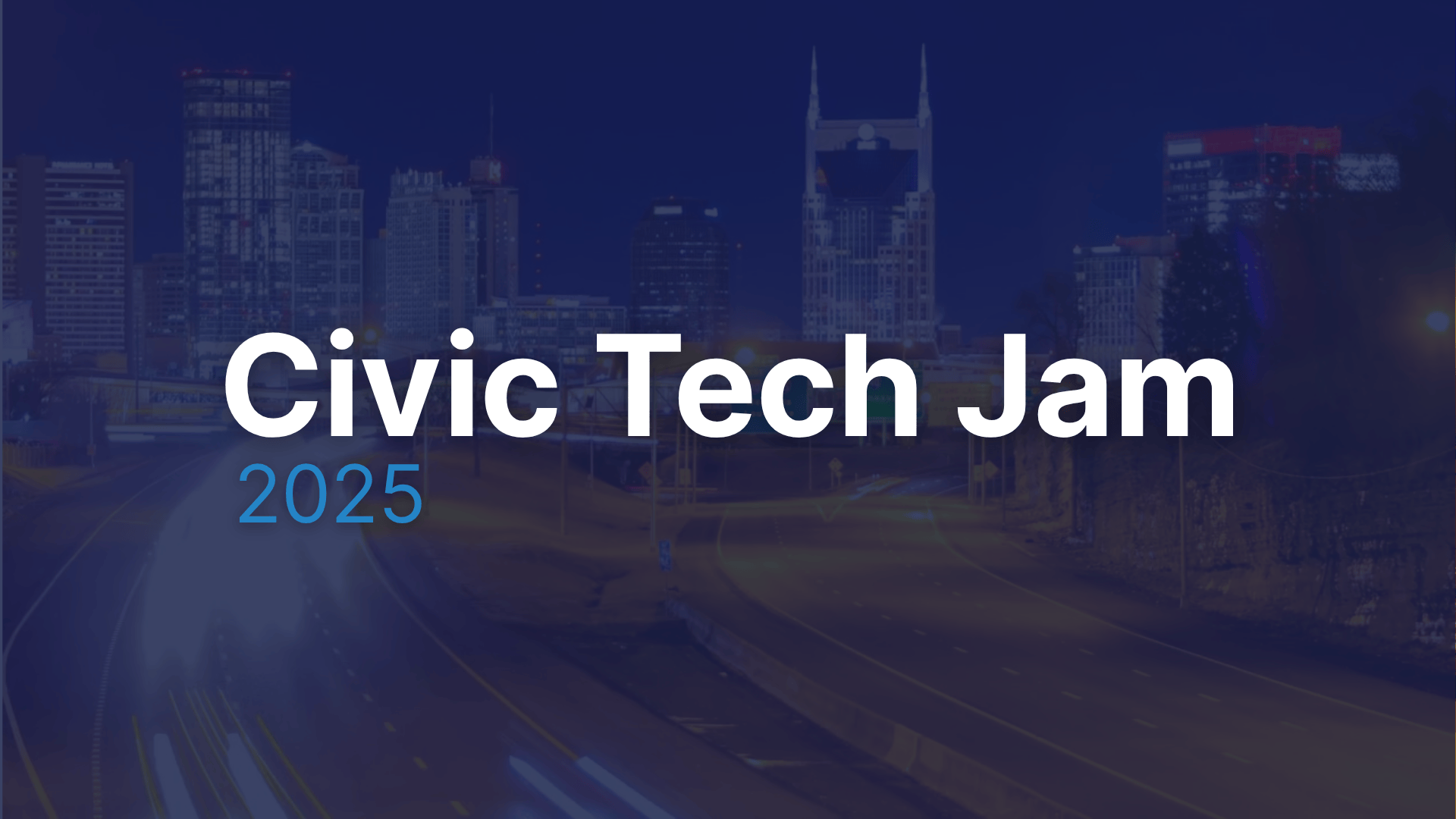 Civic Tech Jam - Nashville Innovation Alliance